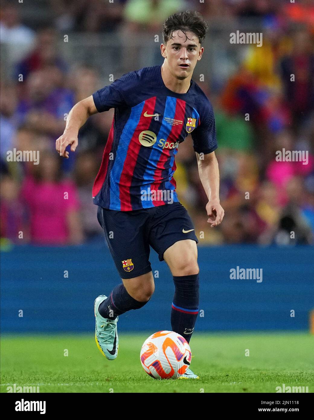 Pablo Martin Gavira Gavi of FC Barcelona during the Joan Gamper trophy ...