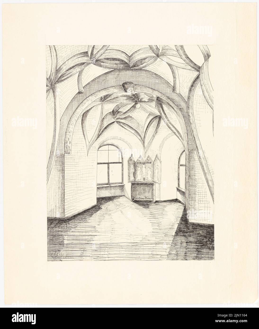 Side view historic building Cut Out Stock Images & Pictures - Alamy