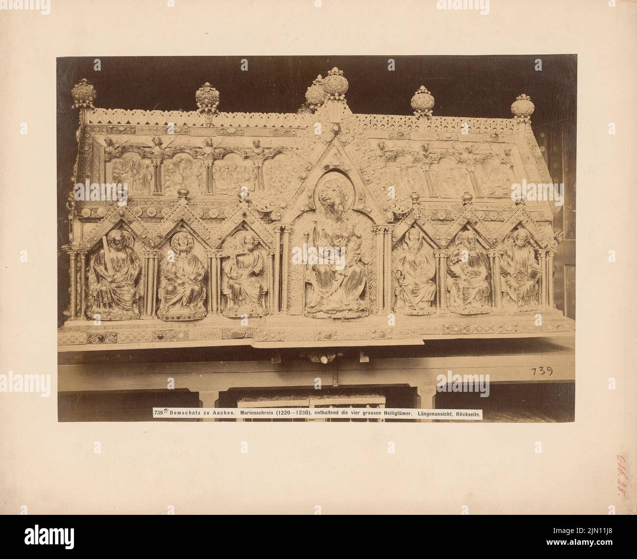 Unknown photographer, Aachen cathedral treasure chamber in Aachen ...