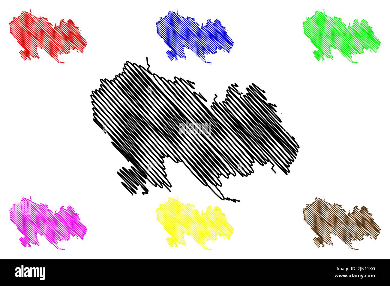 Vormsi island (Republic of Estonia, West Estonian archipelago) map ...