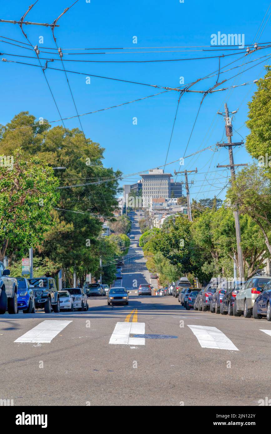 Crossing above street painted hi-res stock photography and images - Alamy