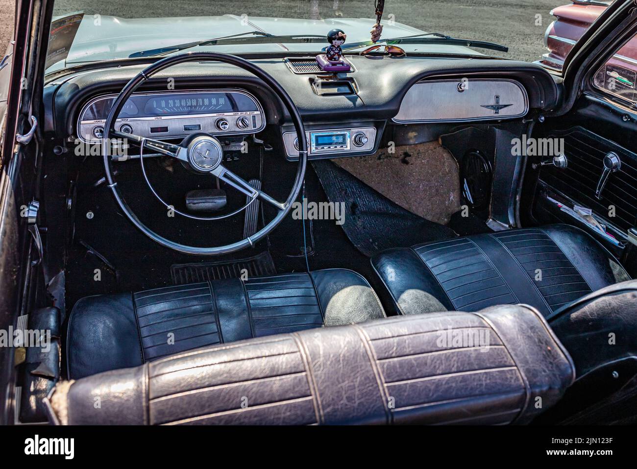 Lebanon, TN - May 13, 2022: High perspective front interior view of a ...