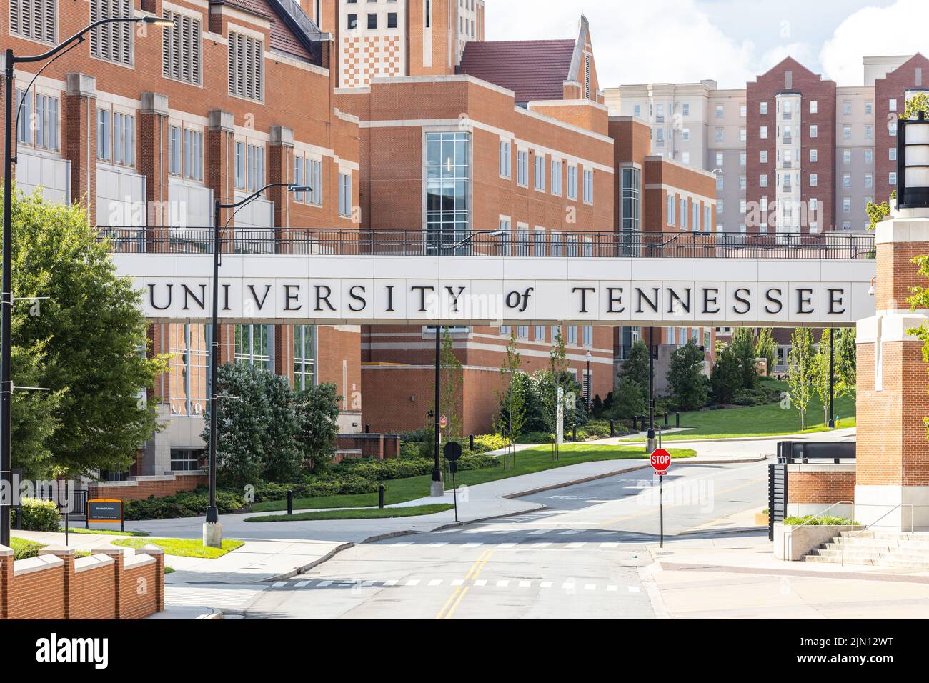 The University of Tennessee's campus is located in downtown Knoxville ...