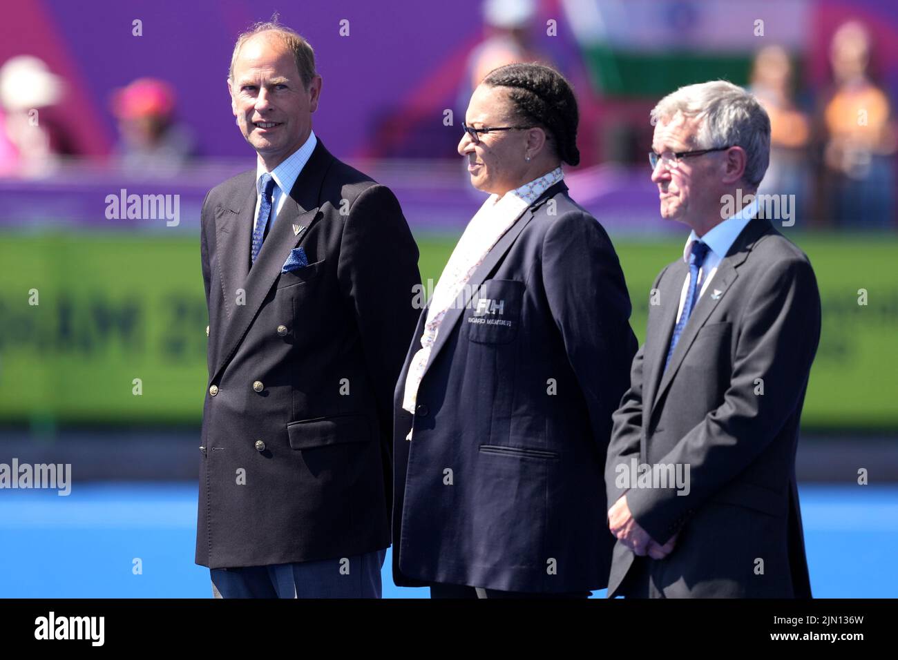 The Earl of Wessex, Prince Edward (left), International Hockey ...