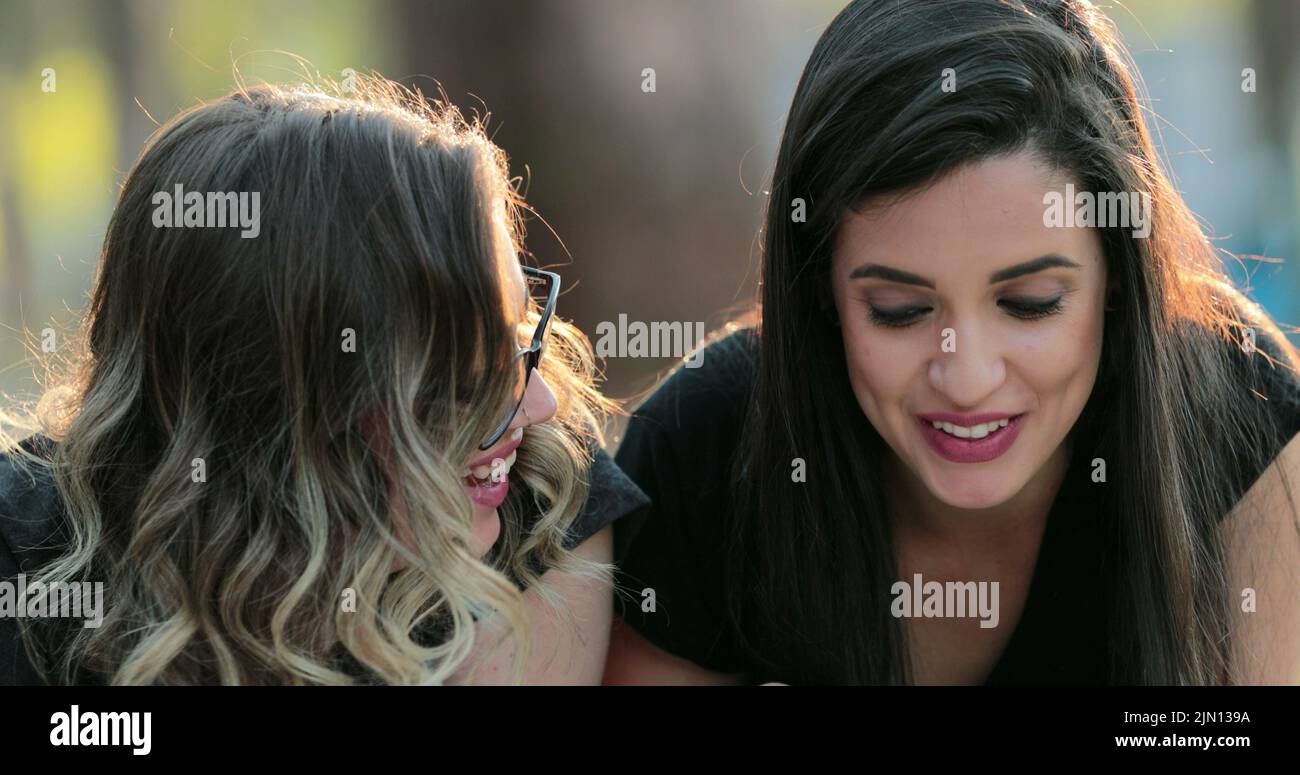 Girl Surprise Astonished Reaction Hispanic Woman Expression And Happy