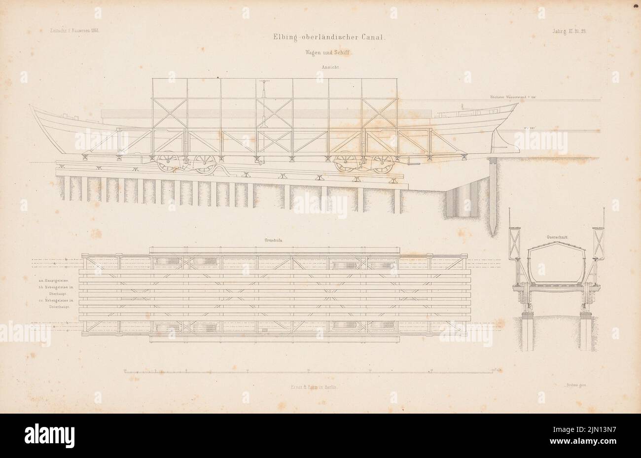 Elbing oberlandischer kanal hi-res stock photography and images - Alamy