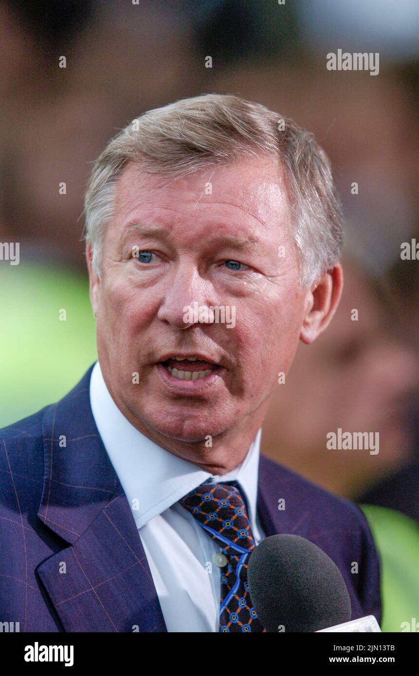 Soccer alex ferguson manager hi-res stock photography and images - Alamy