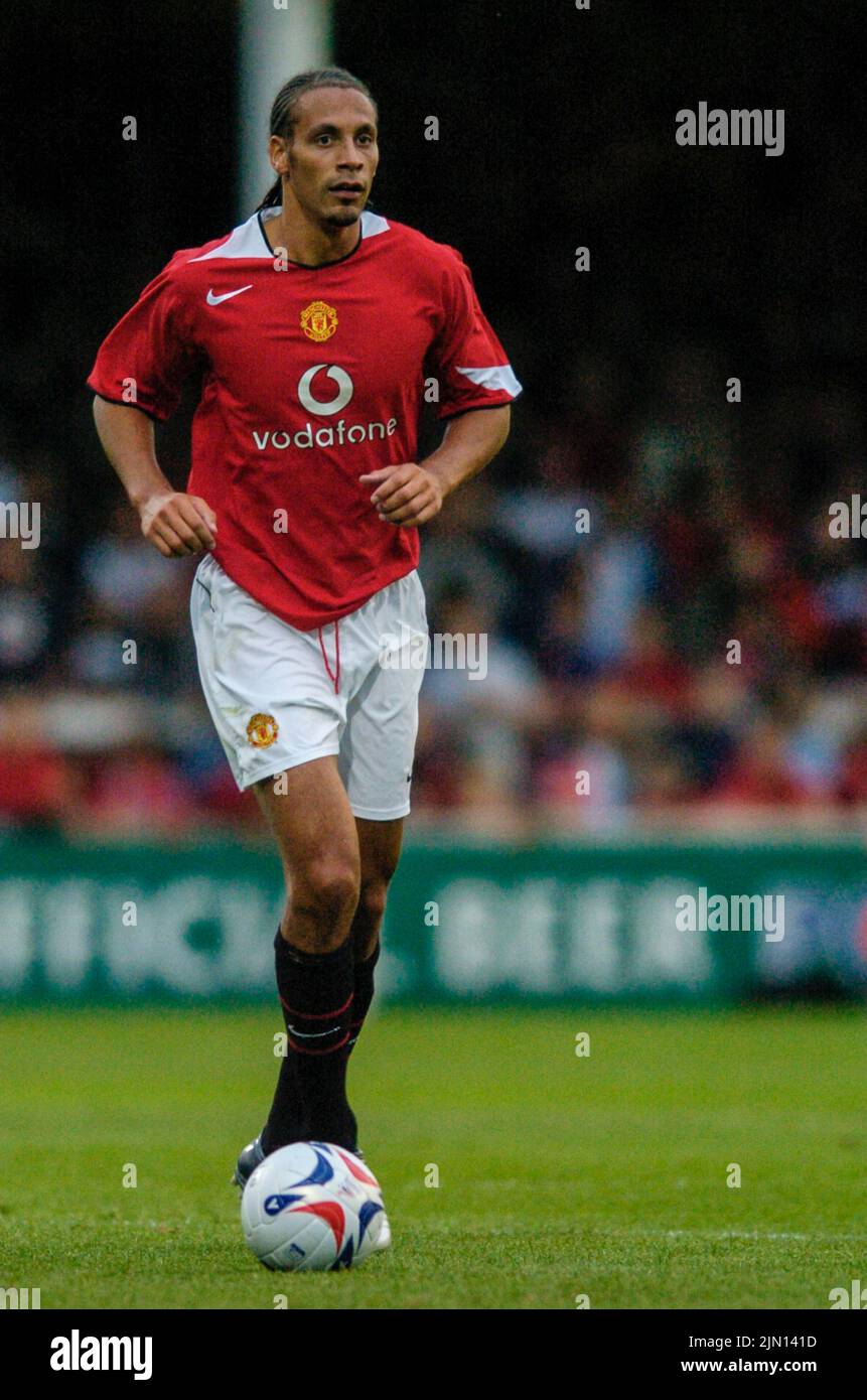 Manchester United Rio Ferdinand Stock Photo - Alamy