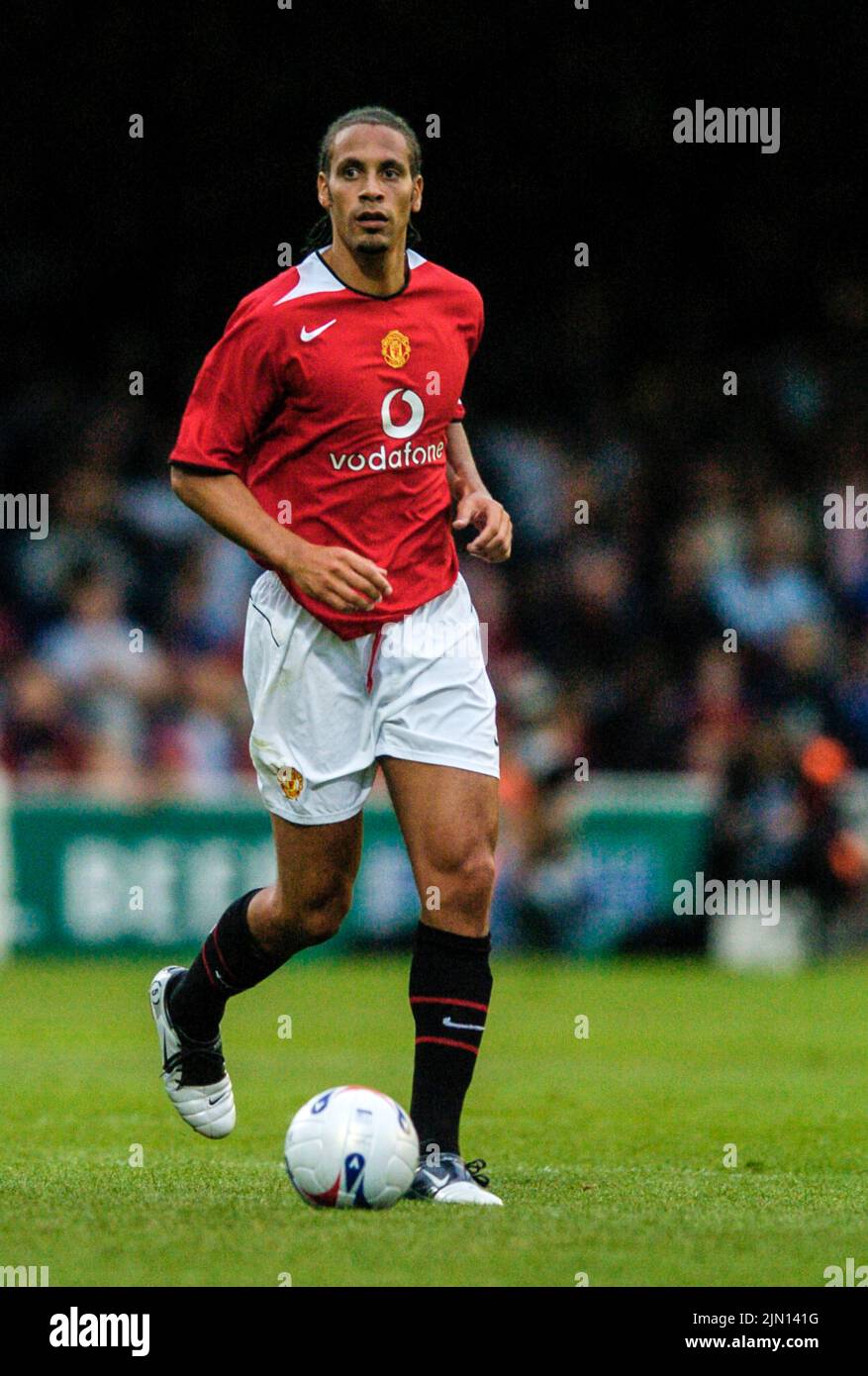 Manchester United Rio Ferdinand Stock Photo - Alamy