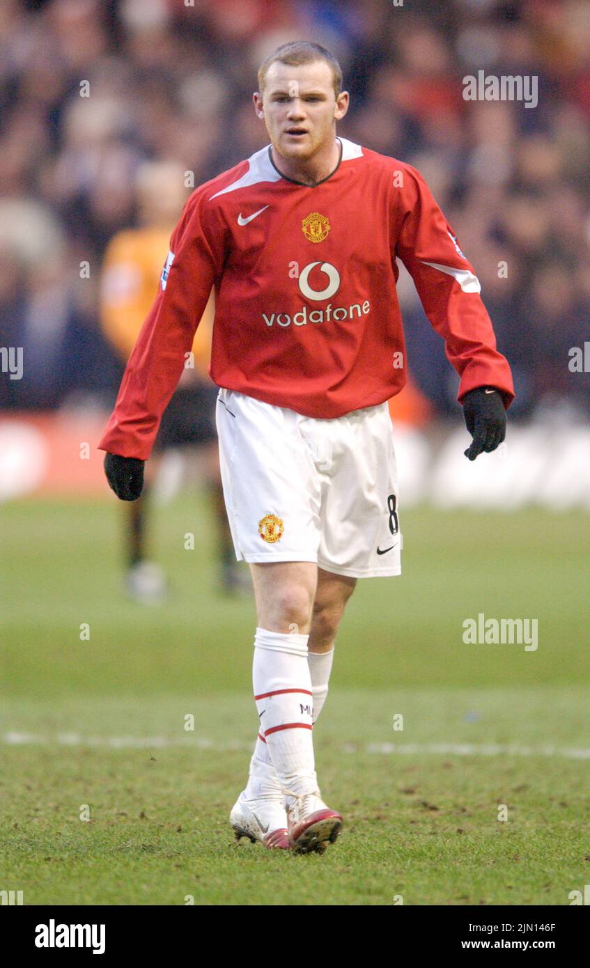 Manchester United Wayne Rooney Stock Photo - Alamy