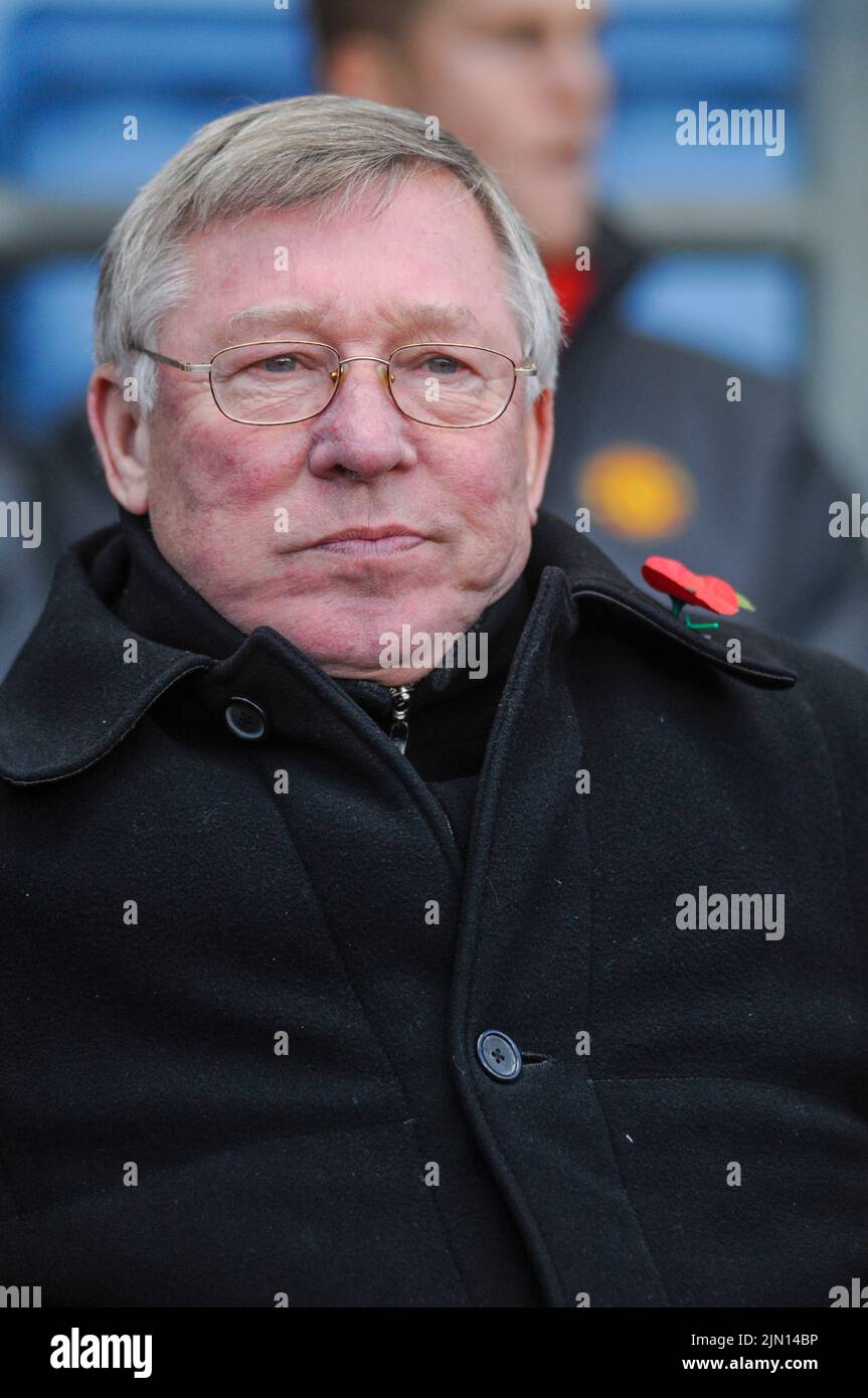 Manchester United Manager Alex ferguson Stock Photo - Alamy