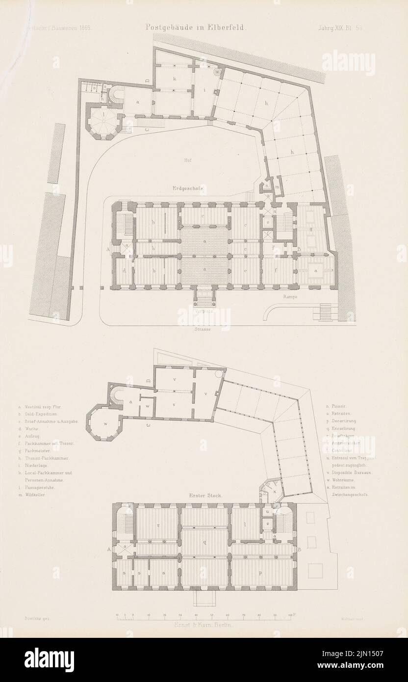 1869 grundrisse eg hi-res stock photography and images - Alamy