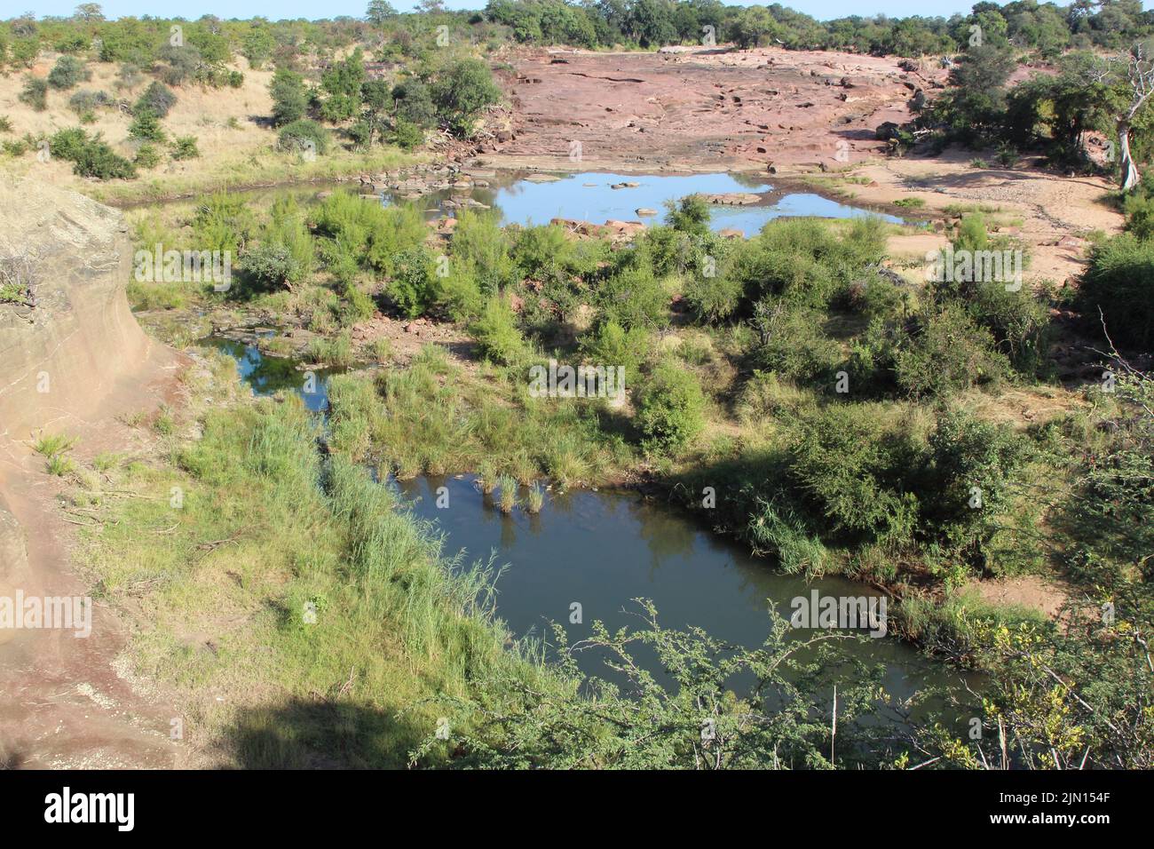 Afrikanischer Busch - Krügerpark - Red Rocks / African Bush - Kruger ...