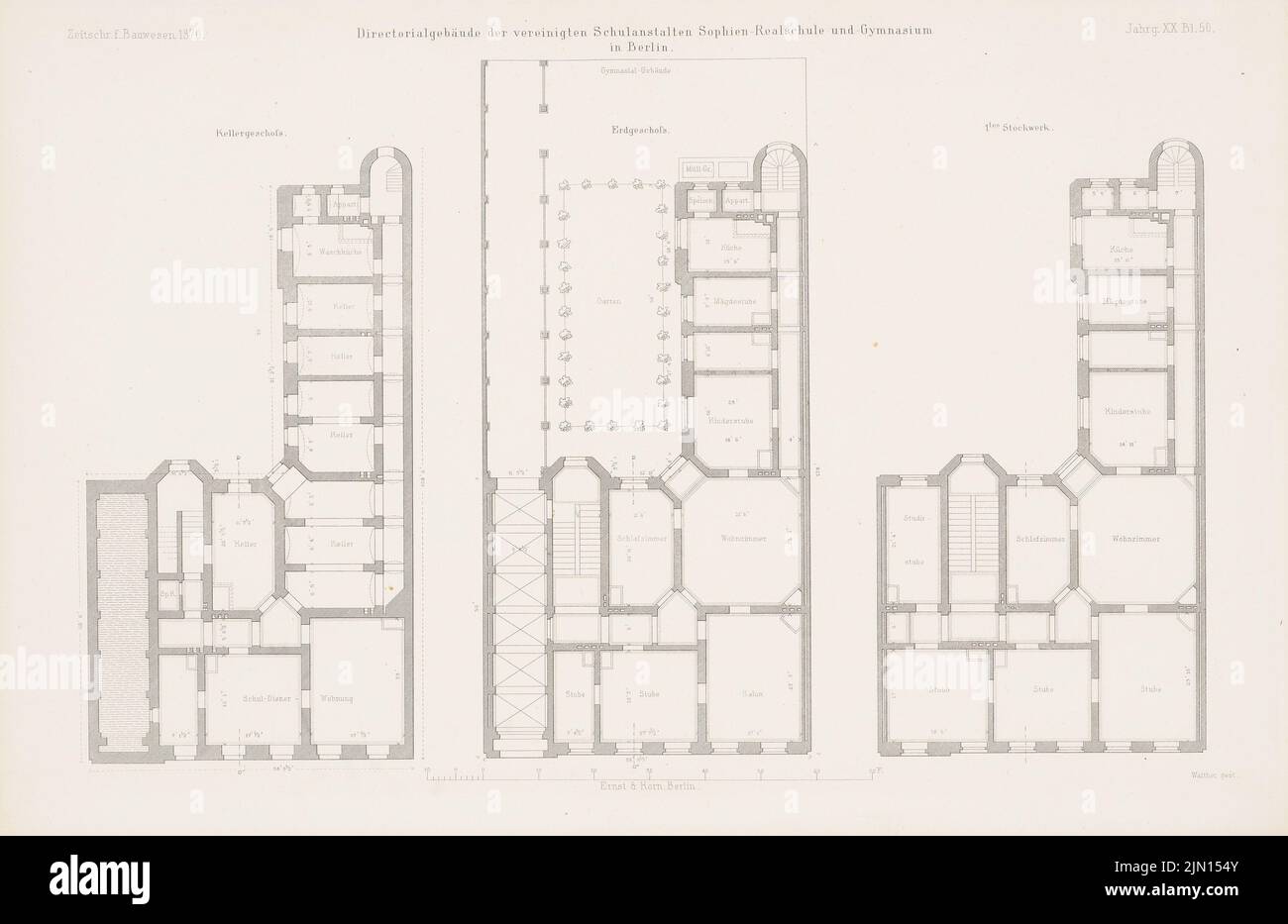 1870 grundriss eg hi-res stock photography and images - Alamy