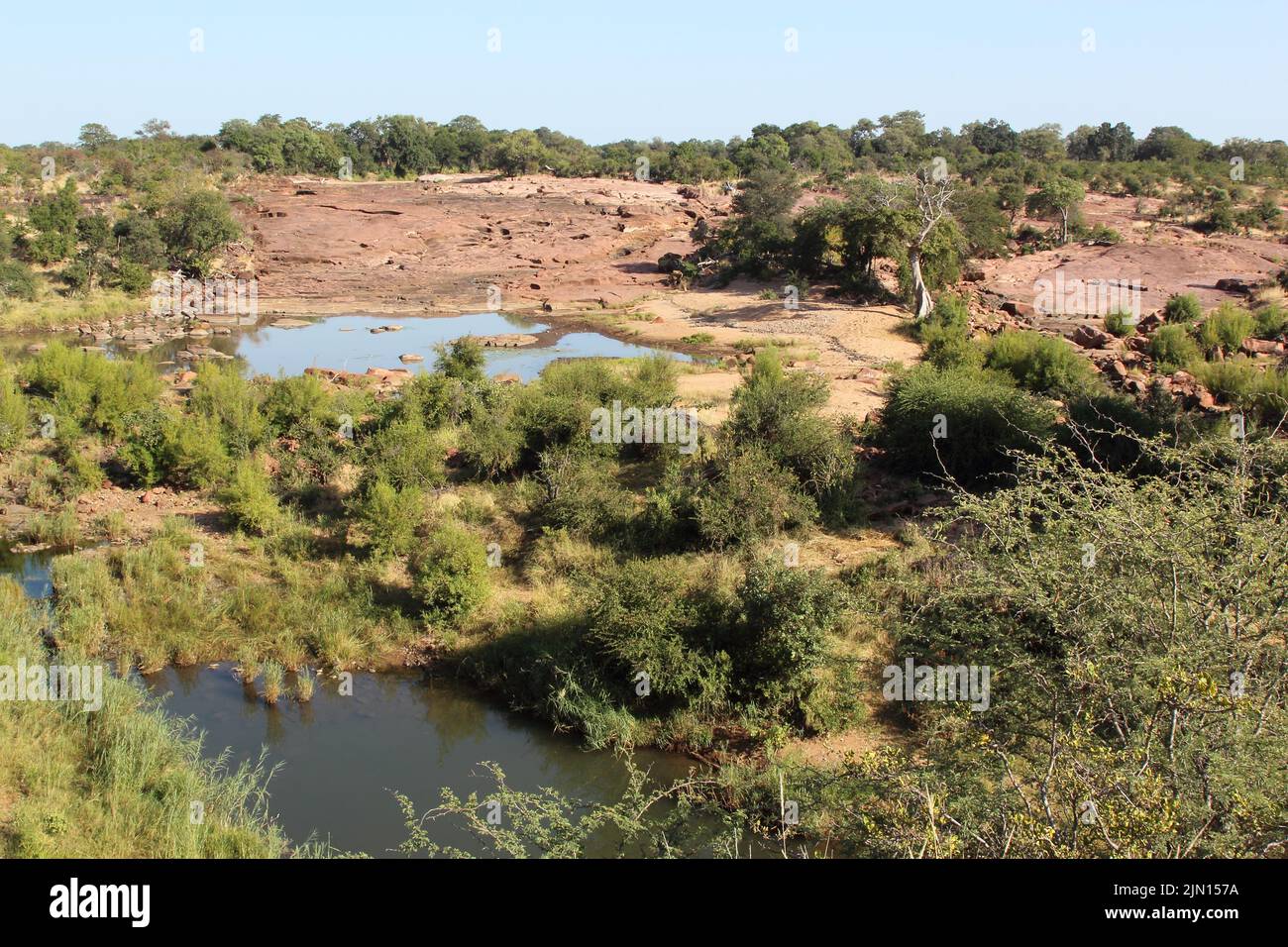 Afrikanischer Busch - Krügerpark - Red Rocks / African Bush - Kruger ...