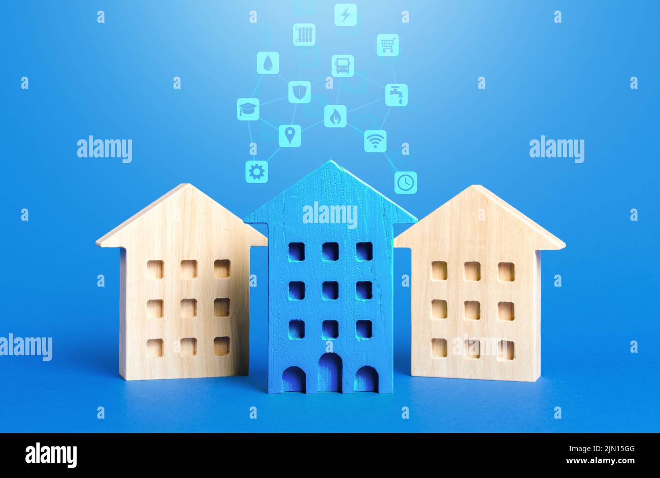 House with all amenities and services. Energy efficient technological ...