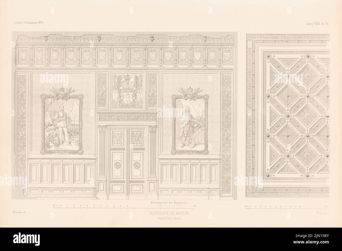 Berliner rathaus rotes rathaus aus hi-res stock photography and images ...