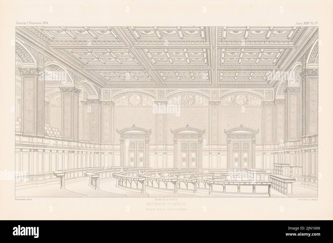 Berliner rathaus rotes rathaus aus hi-res stock photography and images ...