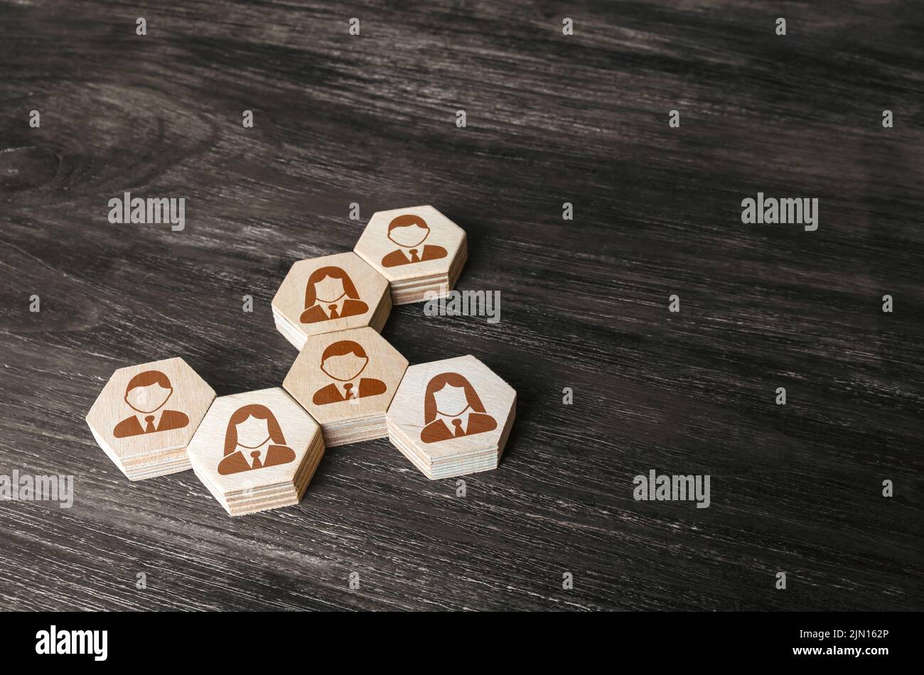 Connecting people by work relationships and interests. Consolidation ...