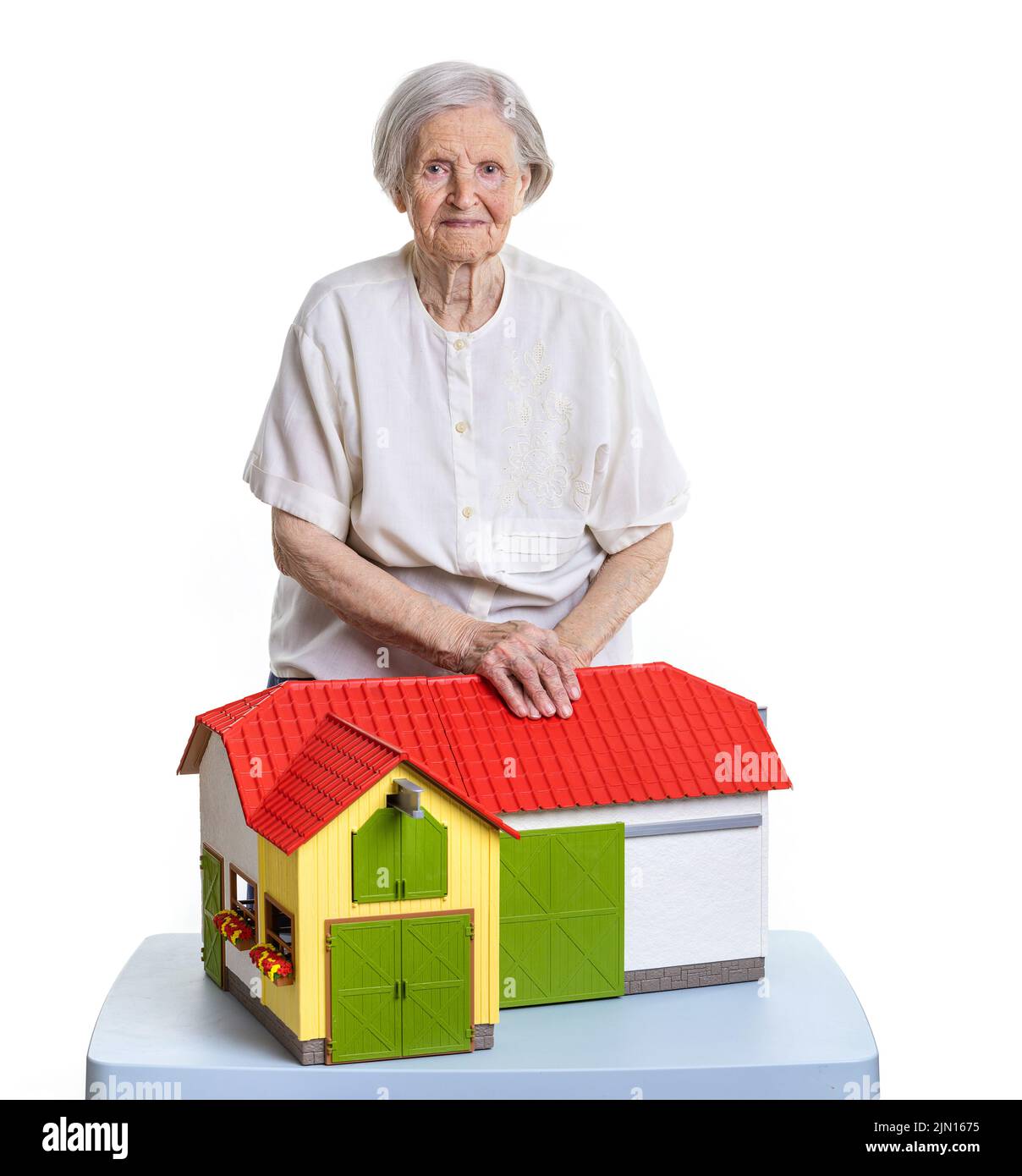 Woman isolated lady toy hi-res stock photography and images - Alamy