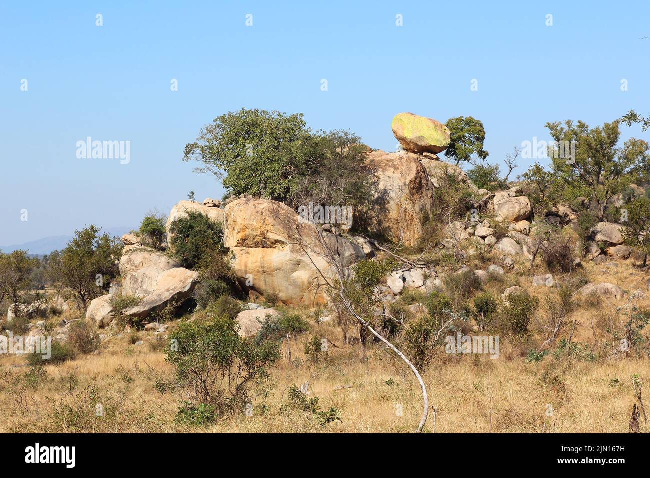 Krüger Park - Afrikanischer Busch - Inselberg / Kruger Park - African ...