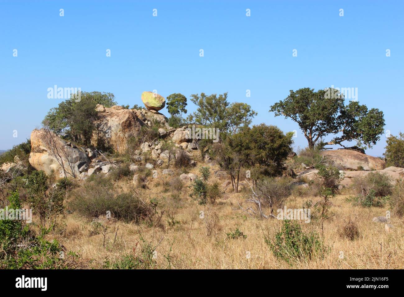 Krüger Park - Afrikanischer Busch - Inselberg / Kruger Park - African ...