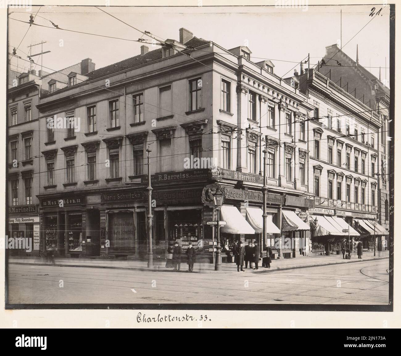 Wohnhaus charlottenstrasse 33 hi-res stock photography and images - Alamy