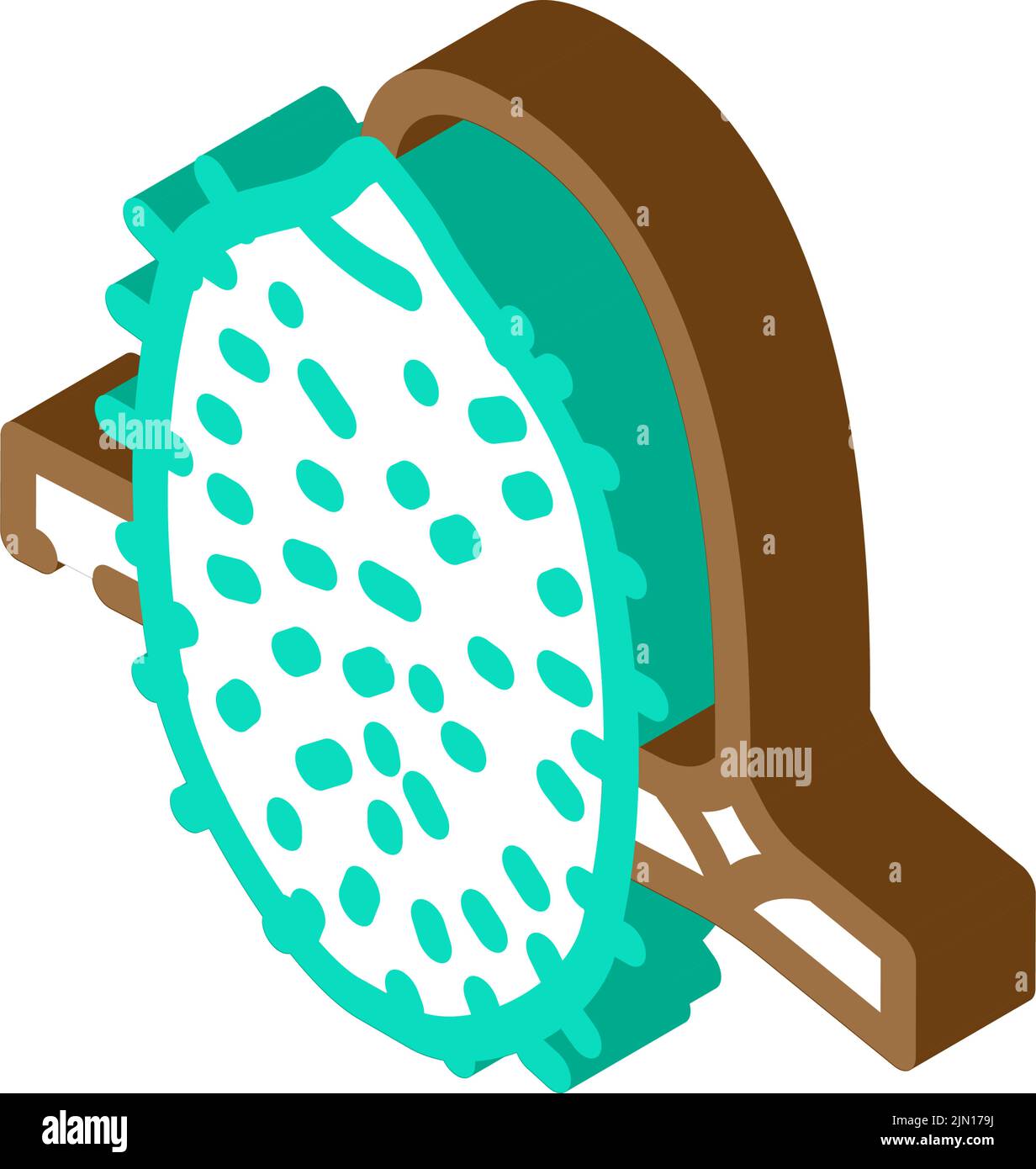 cucumber anguria isometric icon vector illustration Stock Vector Image ...