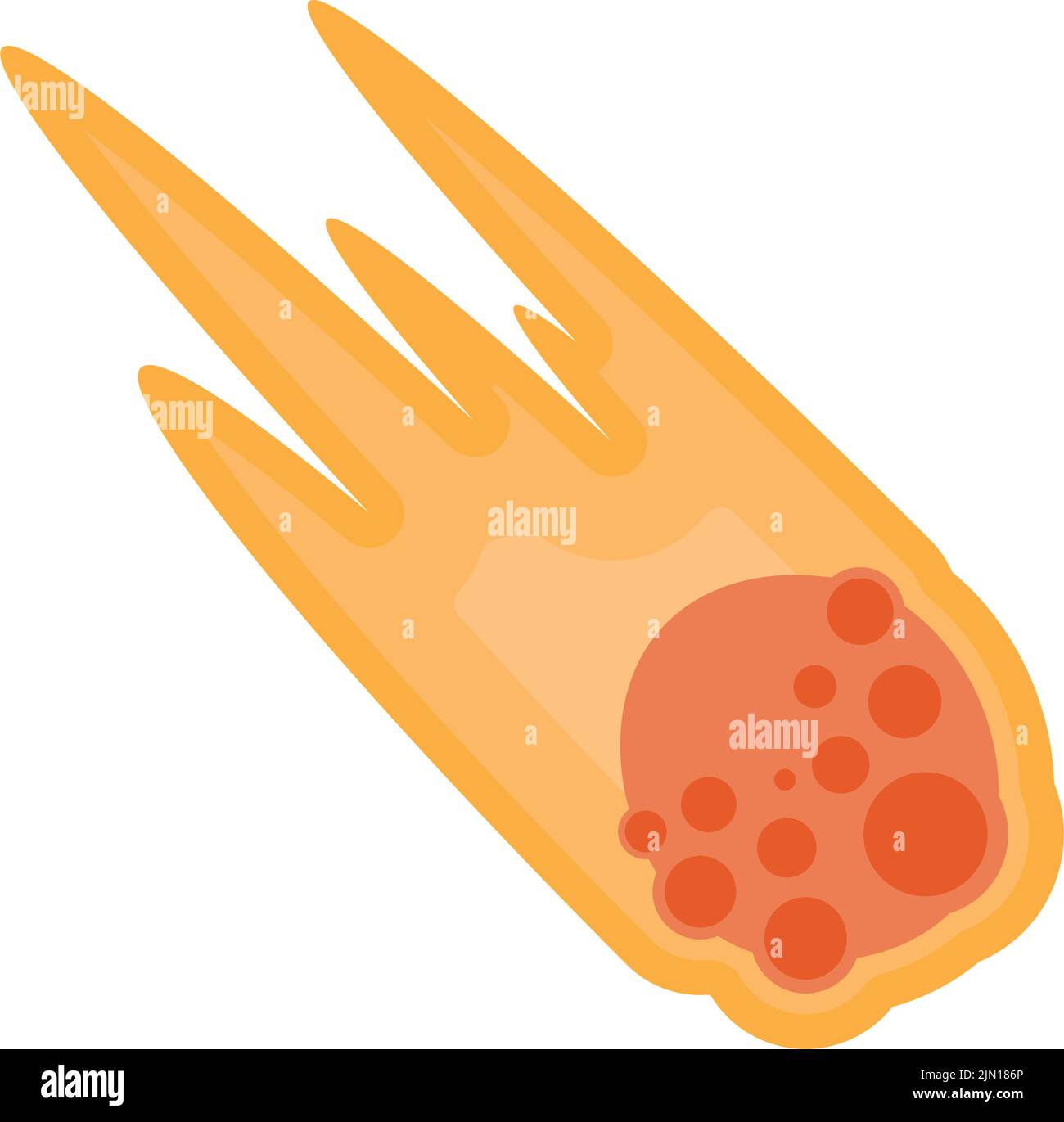 meteorite onfire space outer icon Stock Vector Image & Art - Alamy