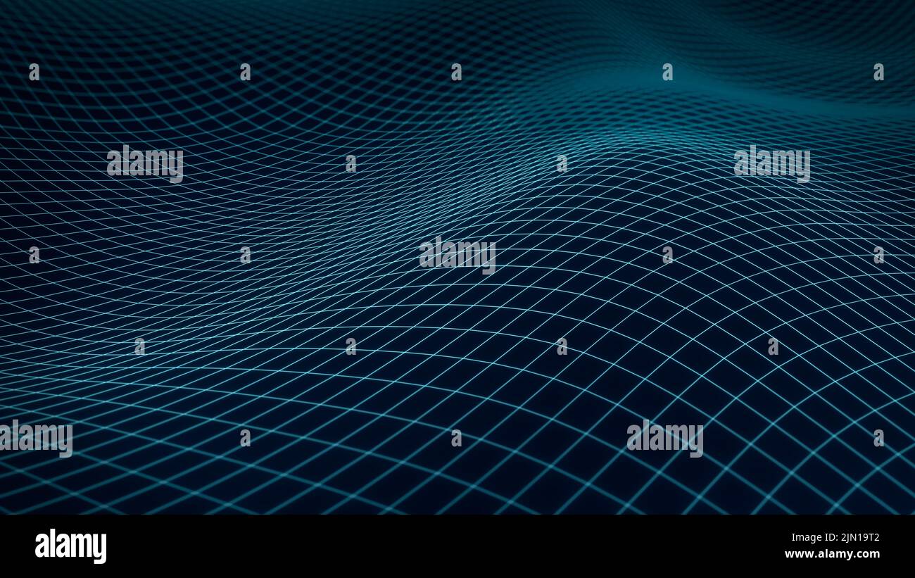 Wireframe wave hi-res stock photography and images - Alamy