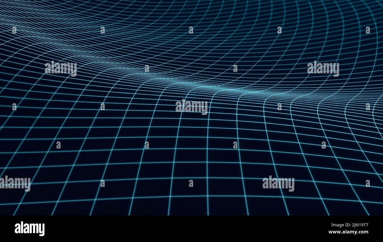 Wireframe wave hi-res stock photography and images - Alamy