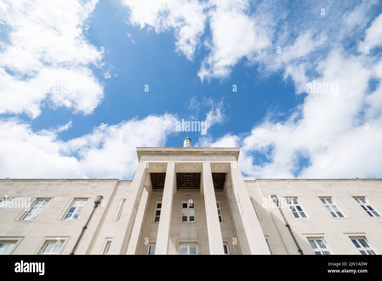 Waltham Forest Town Hall, formerly Walthamstow Town Hall, London Stock ...