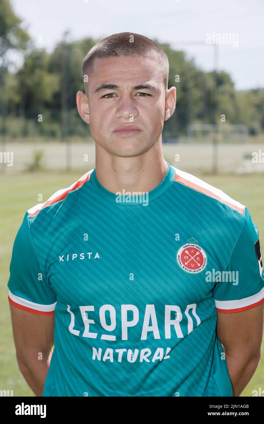 Virton's Maxime Guillaume poses for the photographer during the 2022 ...