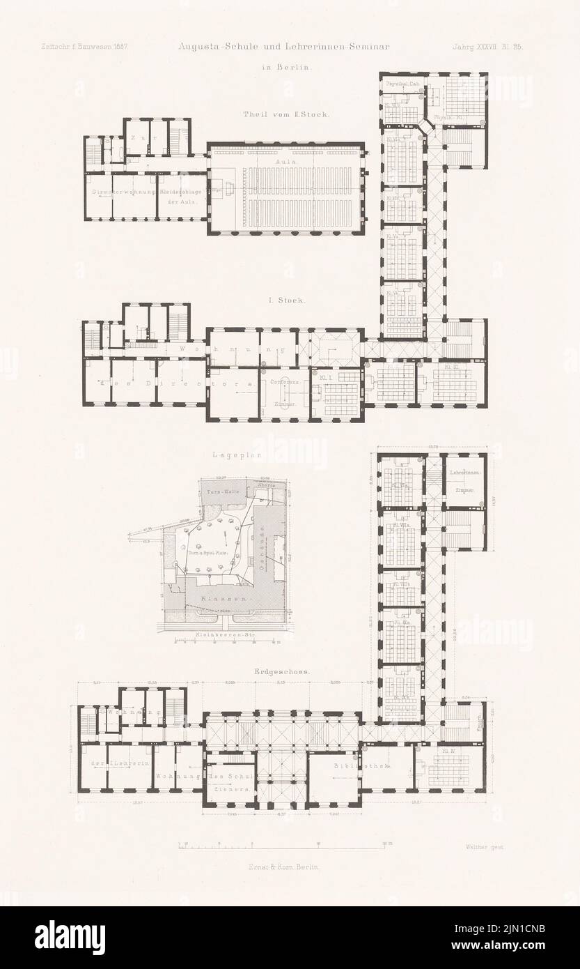 School building floor plan hi-res stock photography and images - Alamy