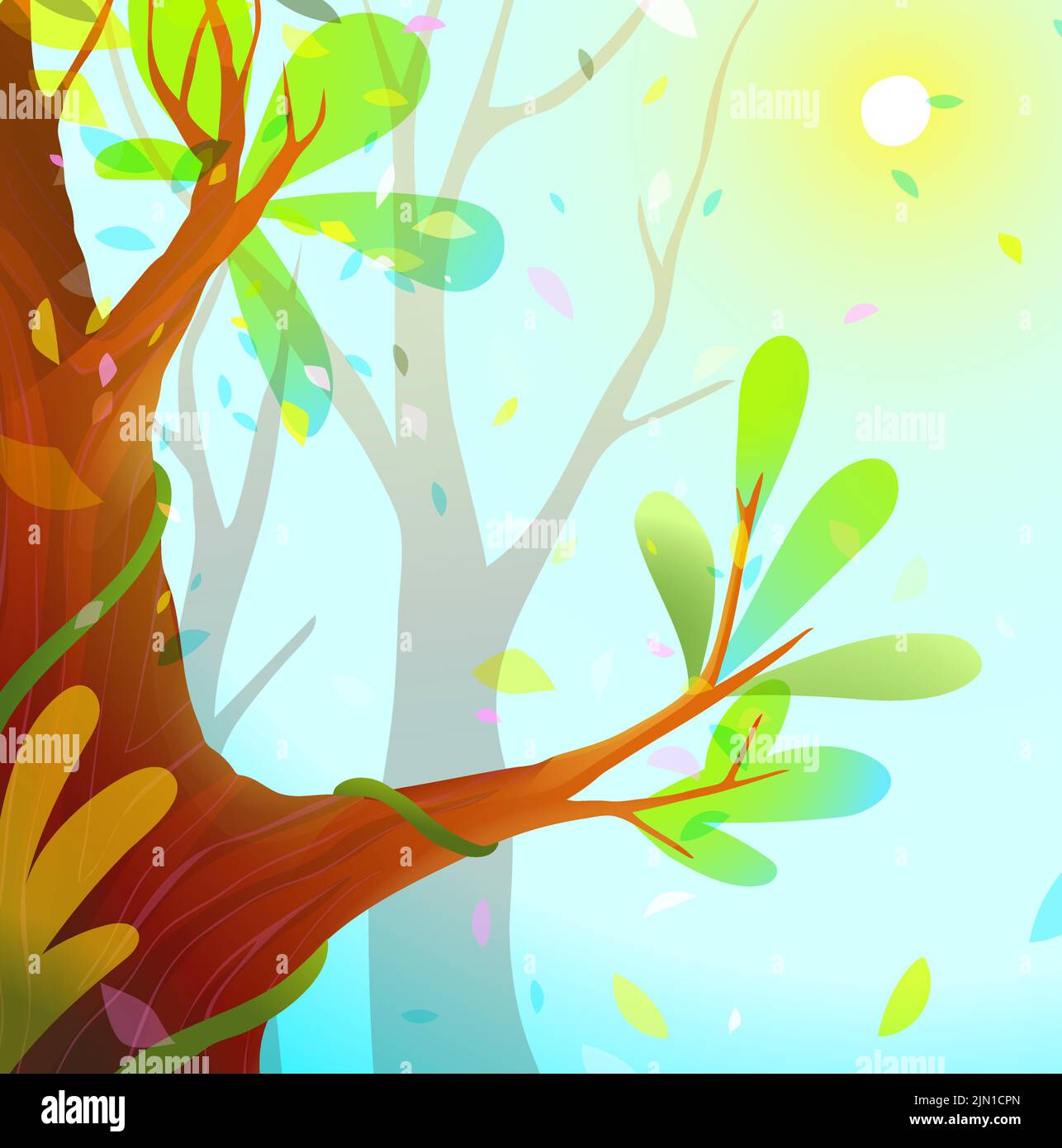 Forest template hi-res stock photography and images - Alamy