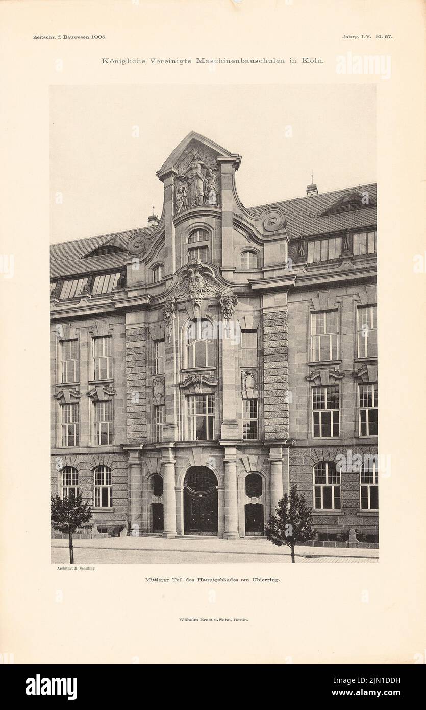 Maschinenbauschulen hi-res stock photography and images - Alamy