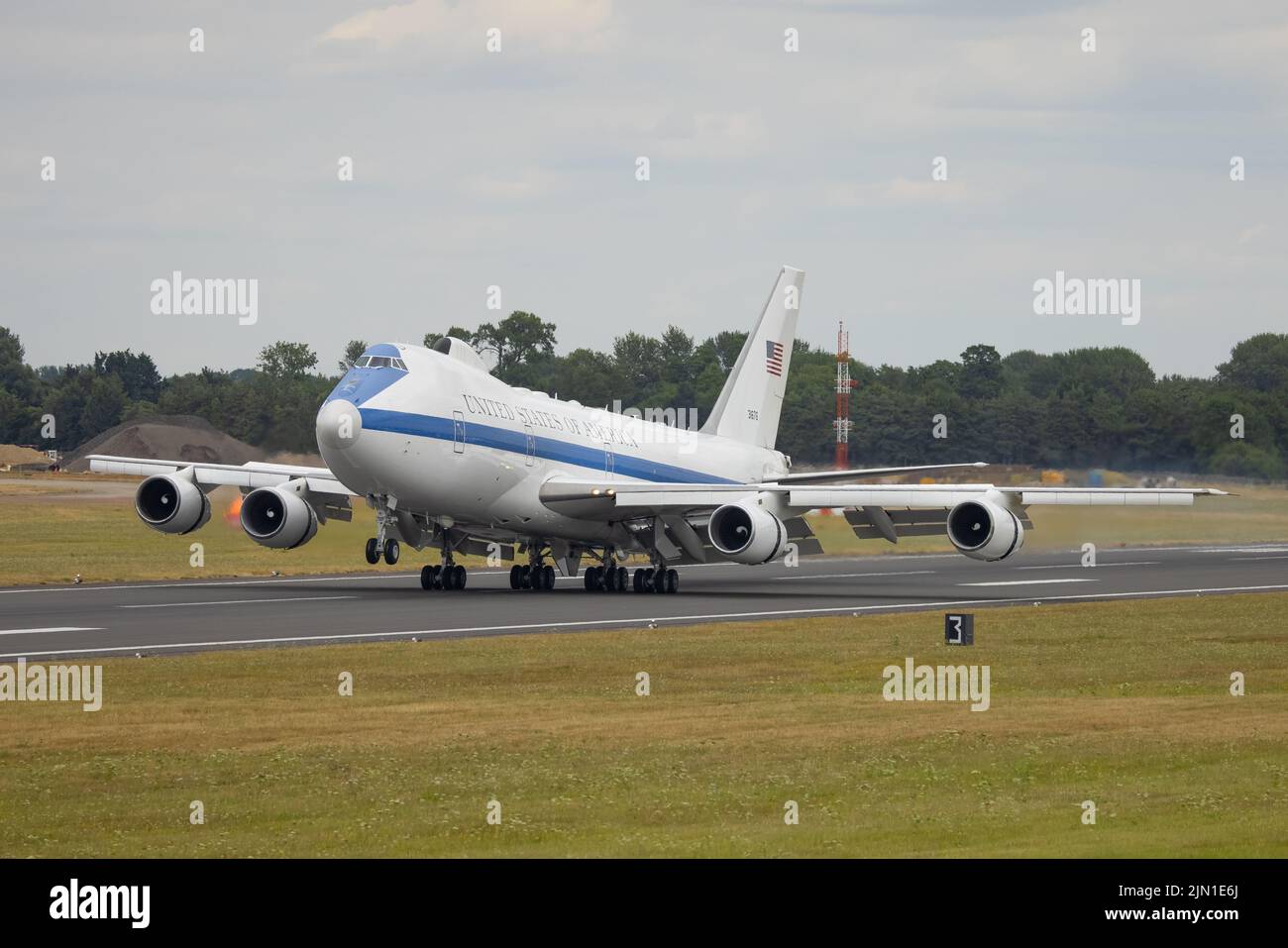 Boeing E-4B Nightwatch Stock Photo - Alamy