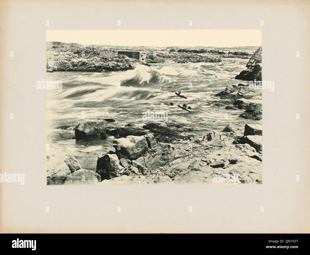 Unknown photographer, 1. Nile cataract in Asuan (without dat.): View of ...