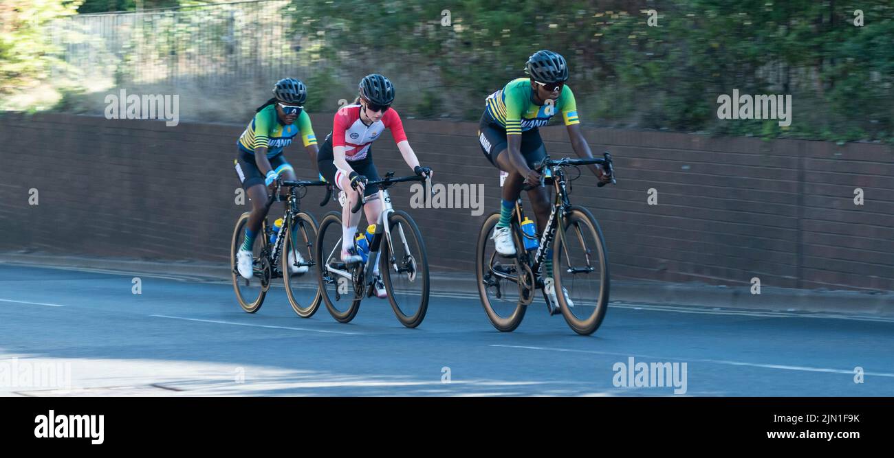 Commonwealth Games 2022 Road Race Cycling Warwick Stock Photo - Alamy