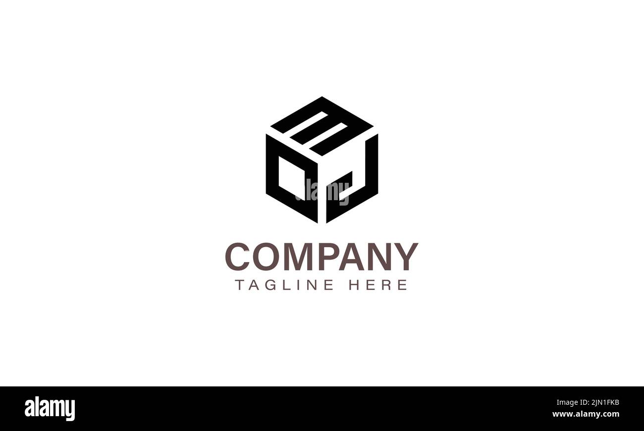 Moj letter logo Stock Vector Images - Alamy