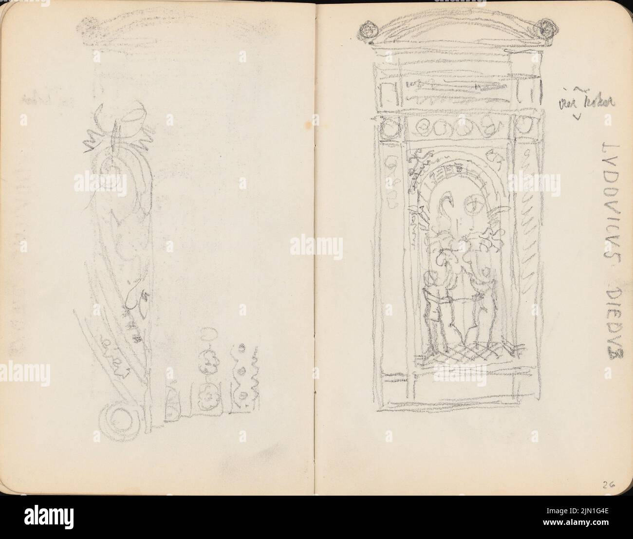 Grabmal des ludovicus diedus hi-res stock photography and images - Alamy