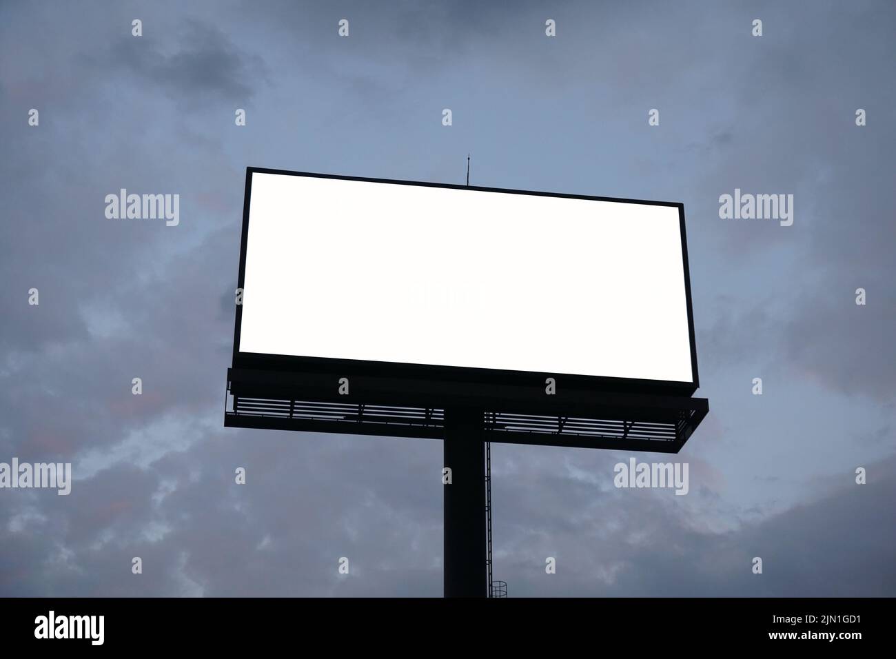 Outdoor advertising Scenery and Advertising Mockup Stock Photo - Alamy