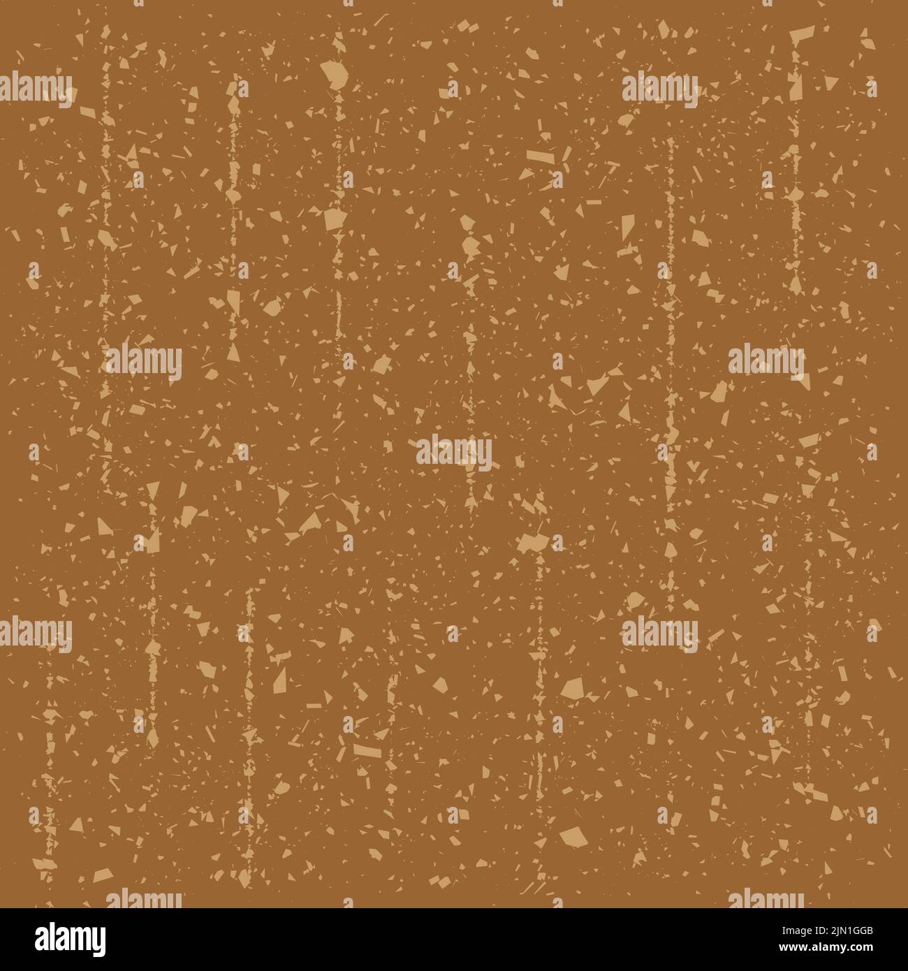Seamless recycled speckled golden paper background. Scratched patina ...