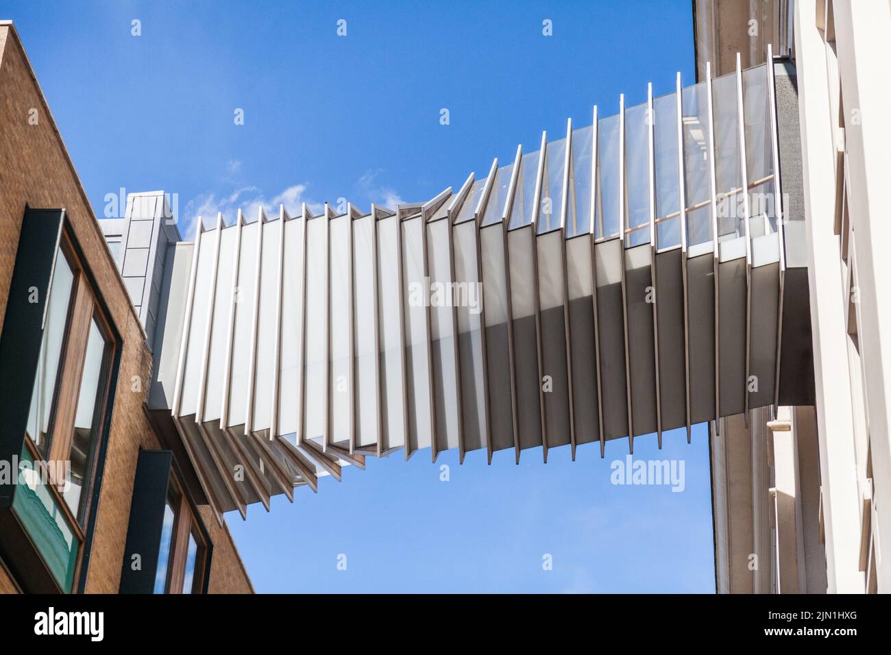 Overhead walkway hi-res stock photography and images - Alamy