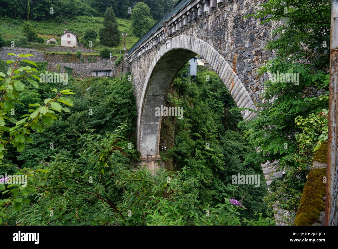 Pont Napoléon, a famous bridge built 1860 Stock Photo - Alamy
