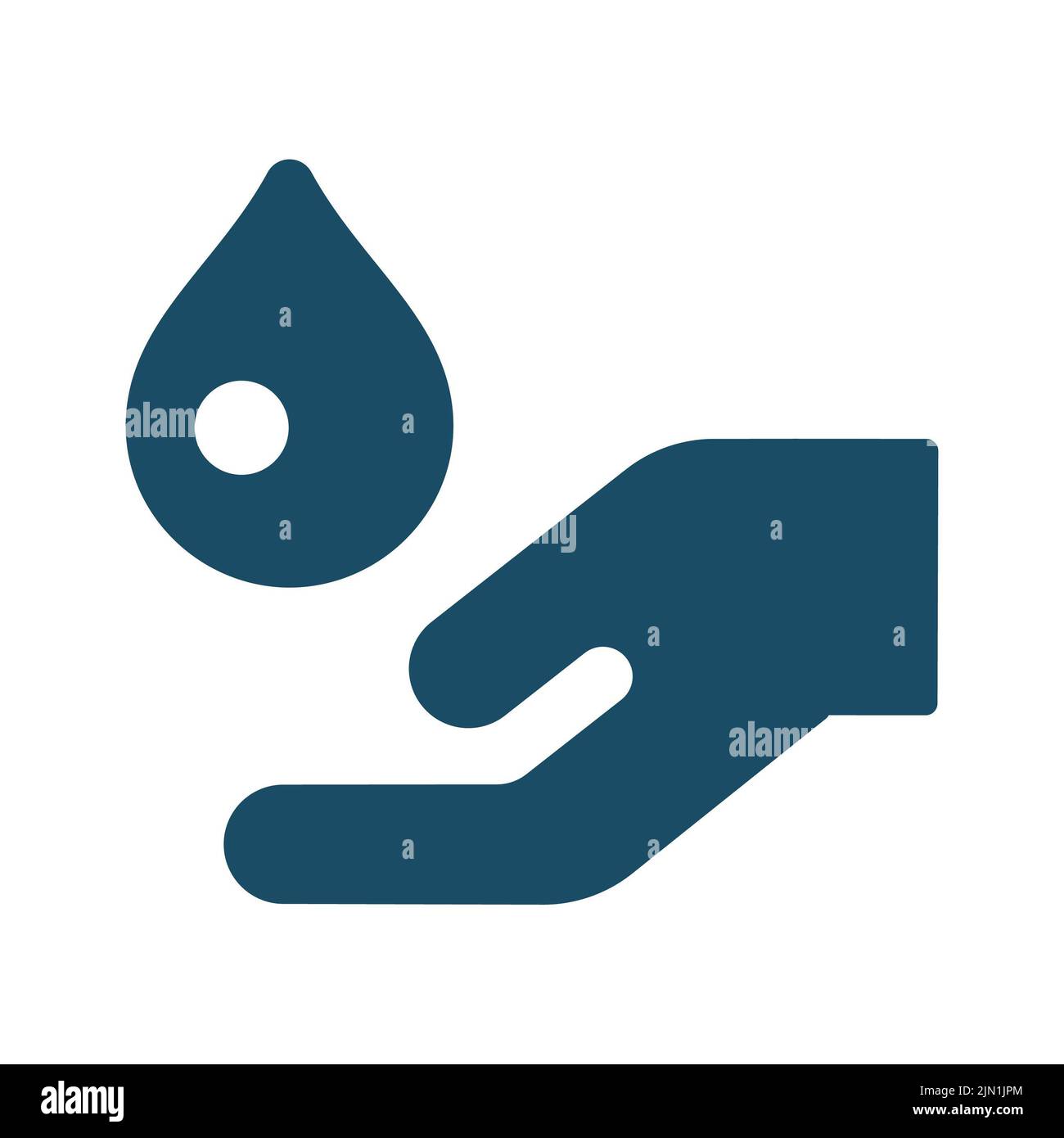 High quality dark blue flat supply water icon. Pictogram, Ramadan ...