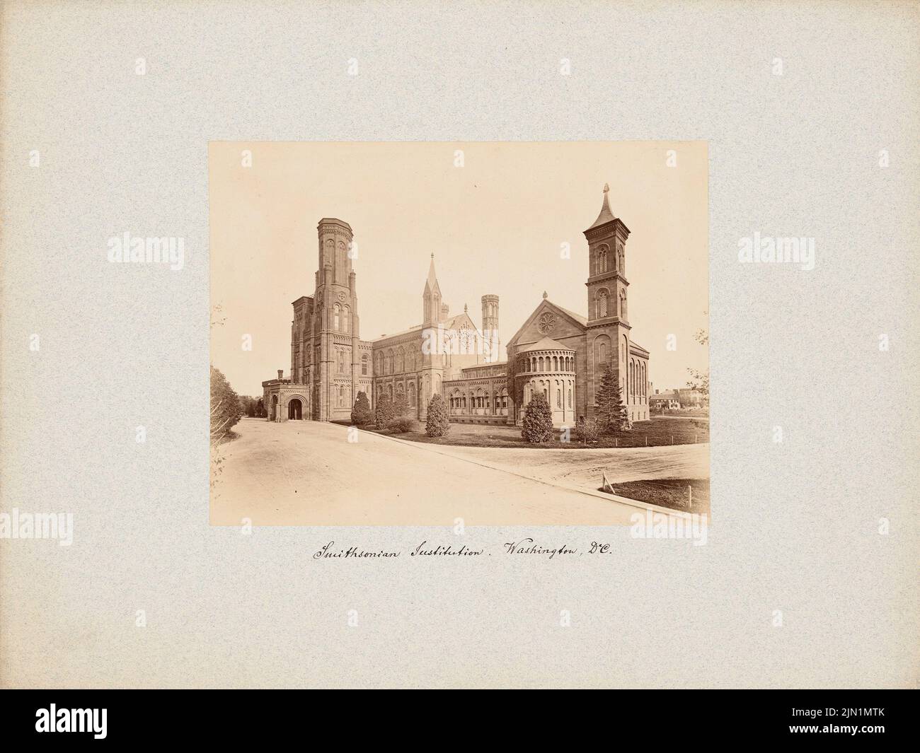 N.N., Smithsonian Institution, Washington (without dat.): View. Photo ...