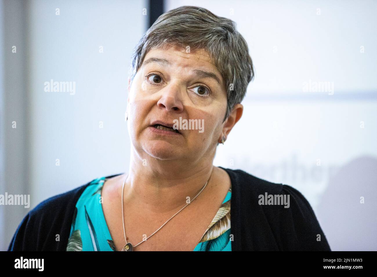 Koulla Yiasouma, NI Commissioner for Children and Young People during a ...