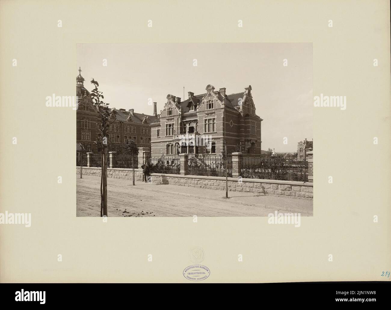 Polack, garrison cadet institution, Naumburg/Saale (1902): View. Photo ...