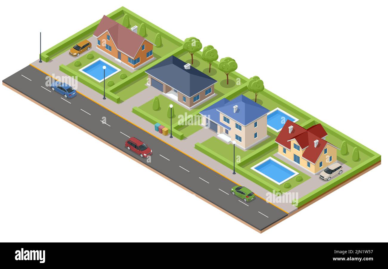 Courtyard area and roof Stock Vector Images - Alamy